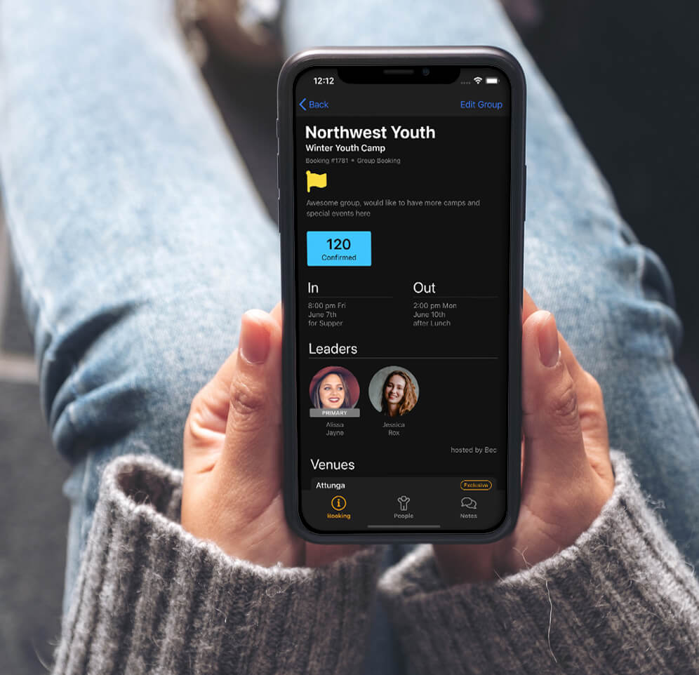 Features and Modules of venue360 camp management software